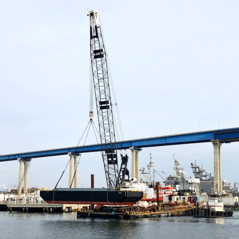 Floating Heavy Lift Crane Service - Pacific Maritime Group, Inc